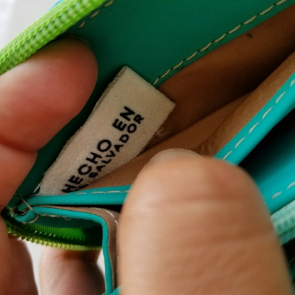 Maca | Bags | Maca Small Felt Colorful Seashell Wallet | Poshmark